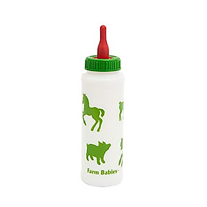 Lixit Animal Care Farm Baby Bottle, 1 Quart (30-0472-A12), White, 32 Fl Oz (Pack of 1)