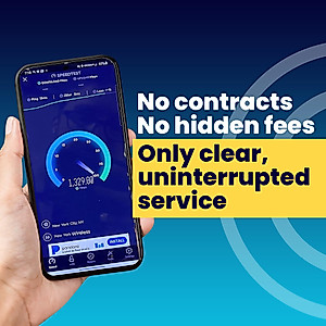 H2O Wireless 90-Day Prepaid SIM Card USA with 10GB High-Speed 4G LTE/5G Data & 5GB Mobile Hotspot, Unlimited Data, International Talk & Text, Triple-Cut US Mobile SIM Card for Cell Phones