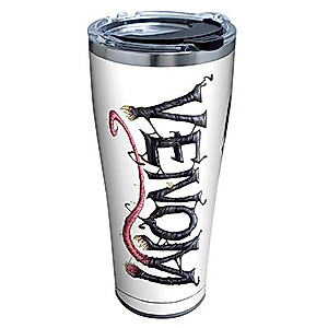 Tervis Triple Walled Marvel - Venom Insulated Tumbler Cup Keeps Drinks Cold & Hot, 30oz - Stainless Steel, Venom Classic