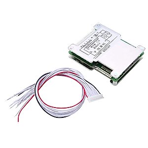 16S Lithium Battery Board, Battery Balance Board with Aluminum Heatsink(16 Strings 3.2V 30A Same Port Equalization)