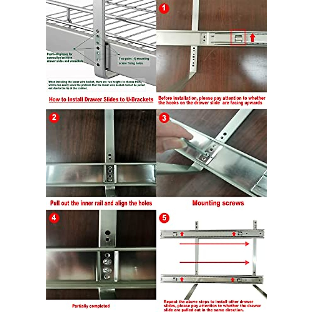 DINDON 2 Tier Pull Out Cabinet Organizer(11" W X 21" D ), Double Tier Wire Basket Slide Out Shelf Storage for Kitchen Base Cabinet Organization ​for Kitchen, Pantry, Bathroom, Chrome