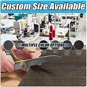 Amagenix 90% Sun Shade Cloth with Grommets, 12' x 16' Pergola Replacement Shade Cover Canopy Privacy Screen for Outdoor Patio Garden, Mocha (We Customized)