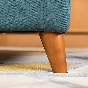 Christopher Knight Home Harper Fabric Storage Ottoman, Teal