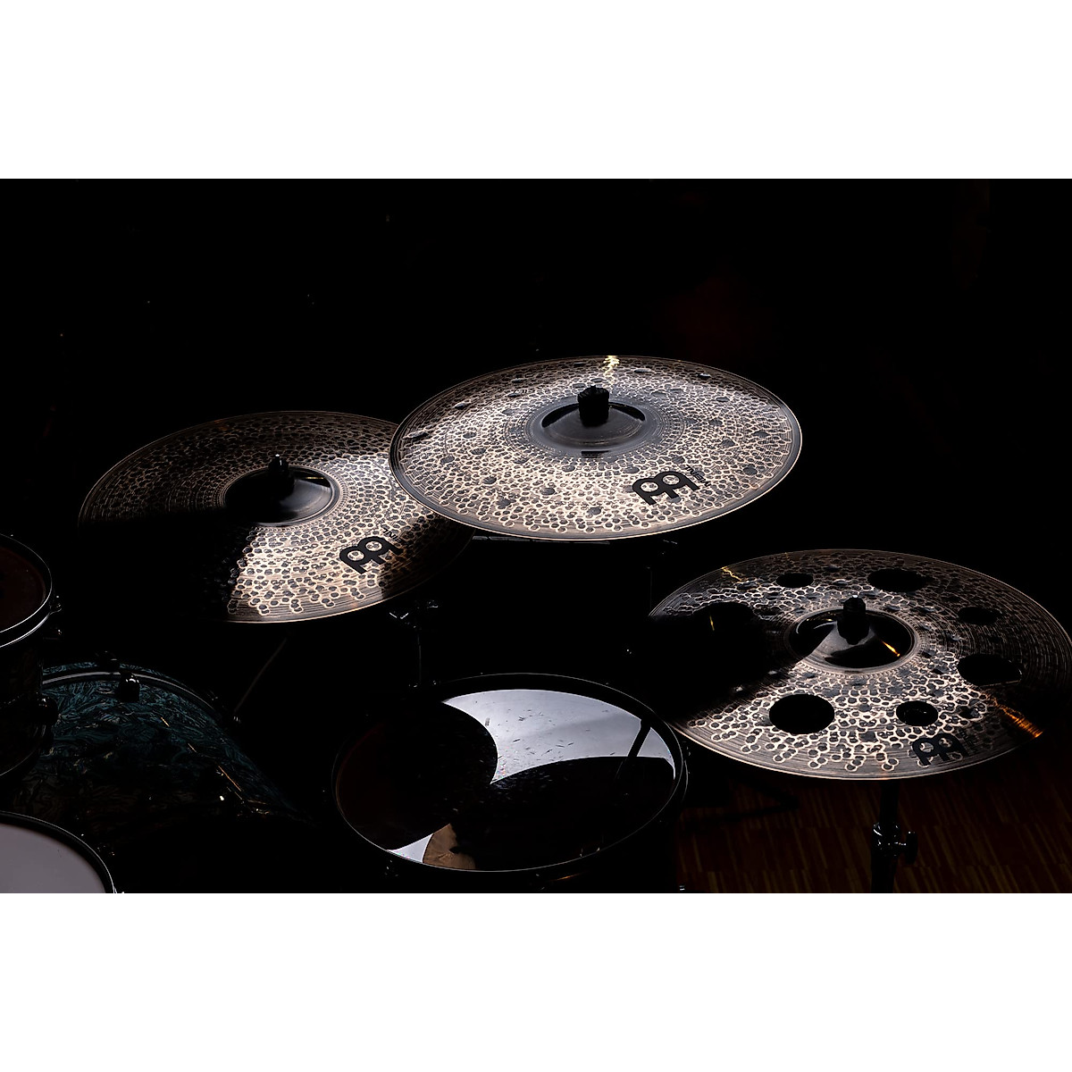 Meinl Cymbals Pure Alloy Custom 20" Extra-Thin Hammered Crash — Smoked Bronze/Brilliant Finish — Made in Germany, 2-Year Warranty (PAC20ETHC)