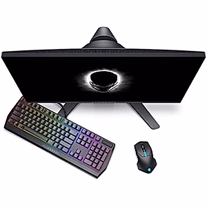 Alienware 240Hz Gaming Monitor 24.5 Inch Full HD with IPS Technology, Dark Gray - Dark Side of the Moon - AW2521HF