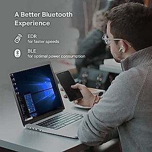 TP-Link USB Bluetooth Adapter for PC, Bluetooth 5.3 Dongle Receiver, Plug and Play, Nano Design, EDR & BLE Technology, Supports Windows 11/10/8.1/7 for Desktop, Laptop, PS5/PS4/Xbox Controller (UB500)