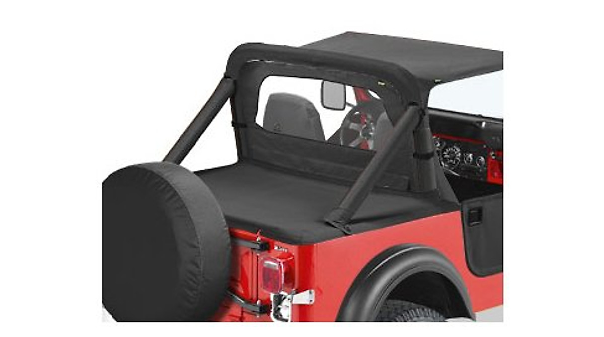 Bestop Black Sport Bar Cover for CJ5, CJ7 & Wrangler | Durable & UV ...