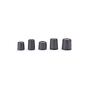 Westone True-Fit Foam Replacement Eartips - 5 Pair Pack, 11mm Diameter X 11mm Length, Green, Small, (WA62804)