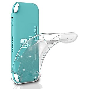 Switch lite Glitter Case, Comfortable Switch lite Grip Case, Soft and Durable Switch lite TPU Case