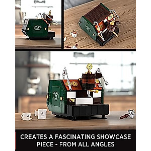 Nifeliz Coffee Machine, Semi-Automatic Espresso Machine Building Model Toy, Delightful Coffee Maker Display Set for Adult Gift Giving (426 Pieces)