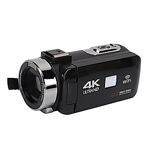Vlogging Camera, 48 MP Image Resolution Digital Camera with 1500 MAh Lithium Battery for Campus Recordings
