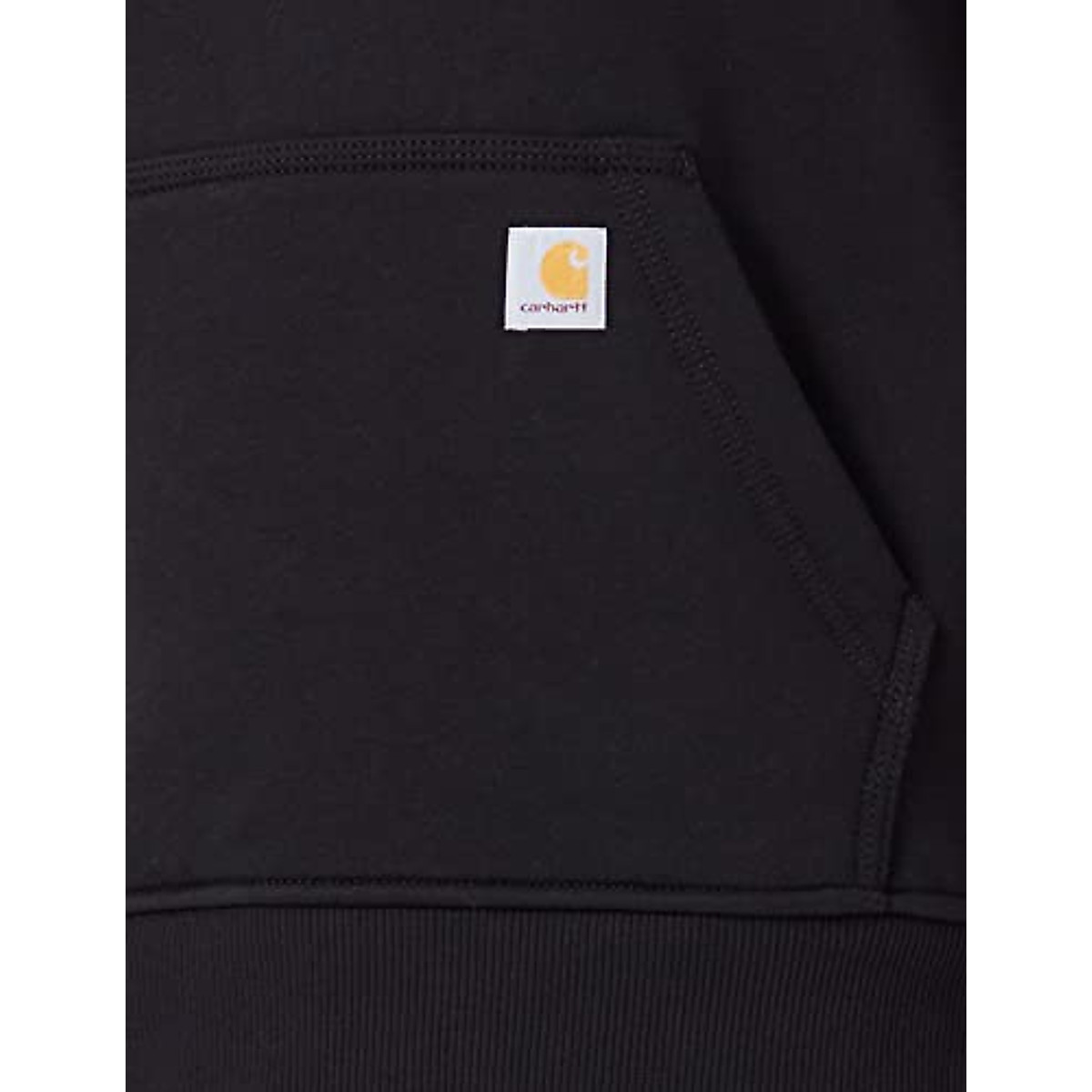 Carhartt Women's Clarksburg Pullover Sweatshirt (Regular and Plus Sizes), black, Medium