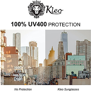 White & Gold Kleo Flat Top Hip Hop Rapper Retro Aviator Sunglasses w/ Brown Lenses