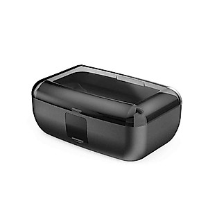 Bluetooth 5.0 Wireless Earbuds with Wireless Charging Case IPX8 Waterproof TWS Stereo Earphones Premium Sound Cordless in-Ear Built in Mic Headset Hands-Free Call Microphone for Sport Black