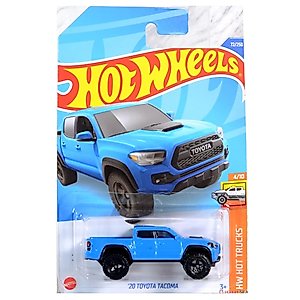 Hot Wheels '20 Toyota Tacoma, Hot Trucks 4/10 [Blue]