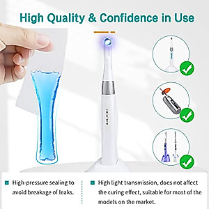 LVCHEN Dental Light Seelves - 500 Pcs Disposable Light Protective Barrier Cover - Dental Light Cover 13 * 2 Inch