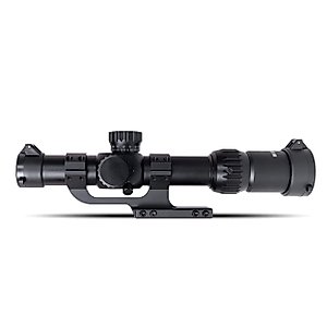 Monstrum G3 1-6x24 First Focal Plane FFP Rifle Scope with MOA Reticle | MH300 H-Series V1 Scope Mount | Bundle