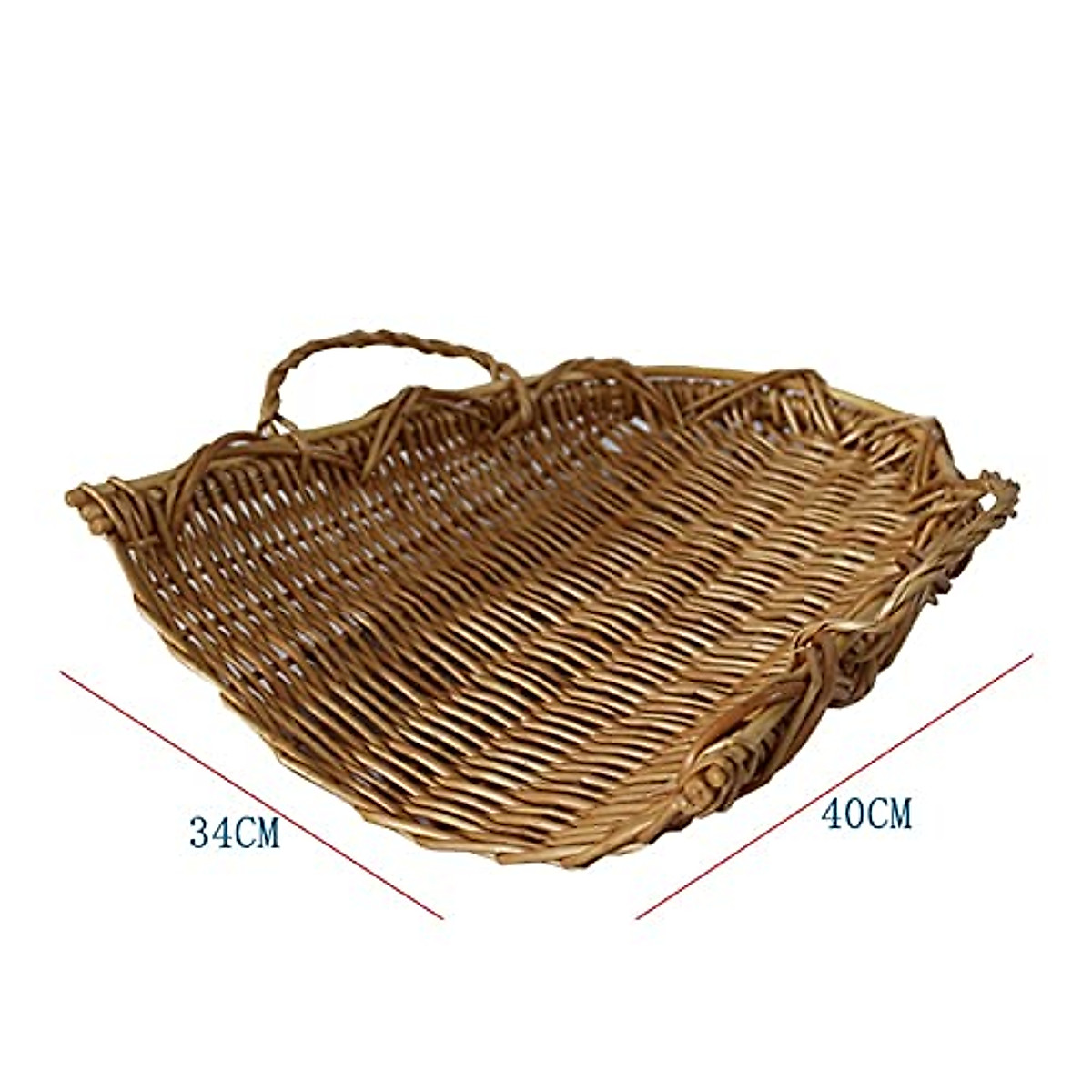 UXZDX Baking Bread Basket Pastry Basket, Creative Wicker Basket Bread Basket Decoration Basket