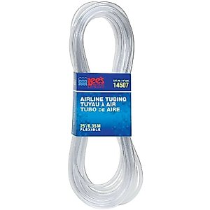 Lee's Airline Tubing, 25-Foot, Standard,White
