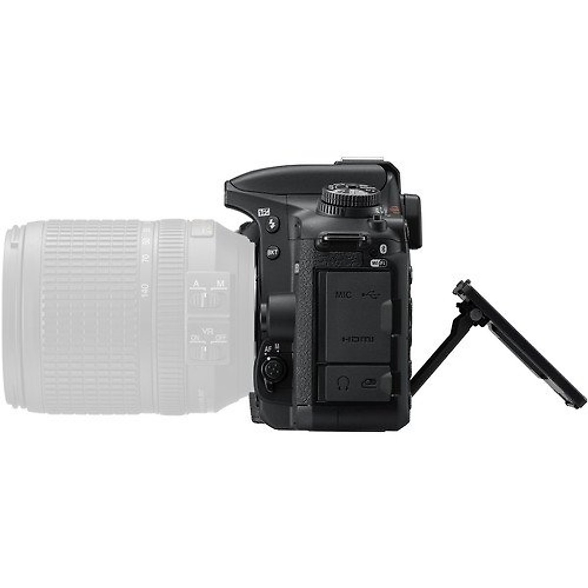 Nikon D7500 24.2 MP DSLR Camera (Body Only) Bundle Includes High Speed 32GB Memory Card +Professional Accessory Bundle (Renewed)