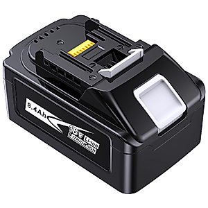Simple Plus+ Replace for Makita 18V 8.4Ah LXT Lithium-ion Battery Real Capaticy MOLICELL INR-P42A Cell, Extra Long Runtime Compatible with Makita 18V LXT Power Tools and Chargers