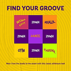 ZUMBA Biker Shorts Clothes for Women Workout High Waisted Shorts, M, Red