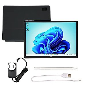 Airshi Gaming Tablet, 13 Inch Touchscreen 2.0GHz CPU 2K IPS Display 16GB DDR4 1TB SSD HD Tablet with Stylus for Travel (US Plug)