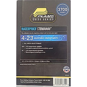 Plano 374010 Waterproof Stowaway,Clear
