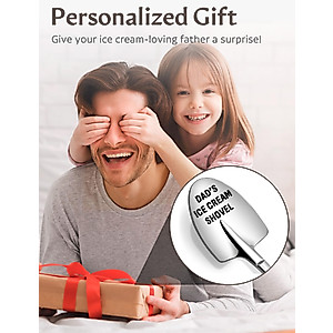 Gifts for Dad from Daughter, Son - Father Birthday Gifts, Dad's Ice Cream Shovel Birthday Gifts for Dad