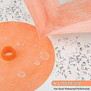 Weraher 8PCS Waterproofing Seal Kit for Shower,Inside Outside Corner Seals,Pipe Seal,Mixing Valve Seal Waterproofing Corner Shower Seamless Membrane Polyethylene Corner for Bathtub and Steam Room