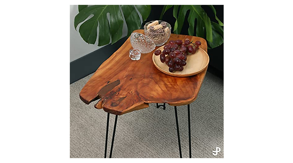 Live Edge Foldable Table - Unique Natural Design