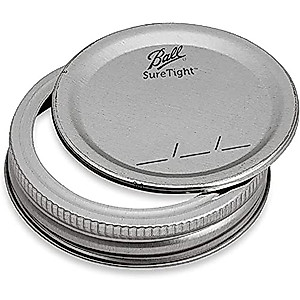 Ball Regular Mouth Lids and Bands (12-Pack)