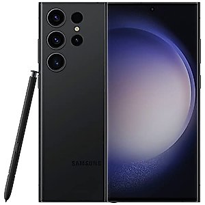 SAMSUNG Galaxy S23 Ultra 5G Factory Unlocked 256GB - Phantom Black (Renewed)