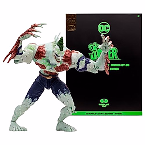 McFarlane Toys - DC Multiverse The Joker Titan, Glow in The Dark Edition Mega Figure, Gold Label, Amazon Exclusive