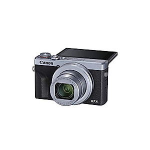 Canon PowerShot Digital Camera [G7 X Mark III] with Wi-Fi & NFC, LCD Screen and 4K Video - Silver (Renewed)