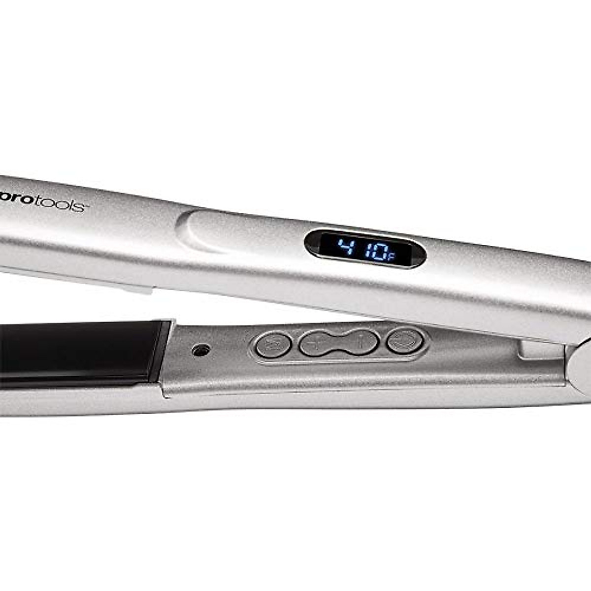 Paul Mitchell Pro Tools Express Ion Style+ 1" Ceramic Flat Iron, Adjustable Heat Settings, For Straightening + Curling