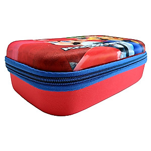UPD Hard Shell Molded Zippered Pencil/Storage Case (Mario Kart), Multicolor