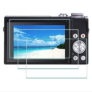ULBTER G7 X Mark III Screen Protector for Canon G7X Mark III Digital Camera, 9H Hardness G7XIII Tempered Glass Cover Anti-Scrach Anti-Fingerprint Anti-Bubble Anti-Water Anti-Dust [3Pack]
