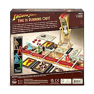 Funko Indiana Jones Sands of Adventure Cooperative Game for 204 Players Ages 8 and Up