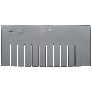 Quantum Storage Systems DL93080 Long Divider for Dividable Grid Container DG93080, Gray, 6-Pack
