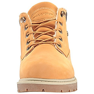 Lugz Women's Drifter Fleece LX Boot, golden wheat/cream/bark/gum, 8.5 M US