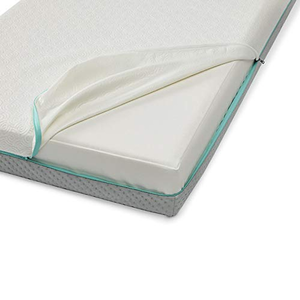 Tempur-Pedic TEMPUR-Dream 2-Stage Waterproof Baby Crib and Toddler Mattress - Made in USA, 52"x28"