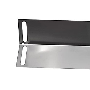 Hiorucet Grill Heat Plates Replacement for Charbroil 463211513, 463211514, 463211512, 463211511, 16 1/2 Inch Stainless Steel Heat Shields, Heat Tents, Burner Covers.(4-Pack)