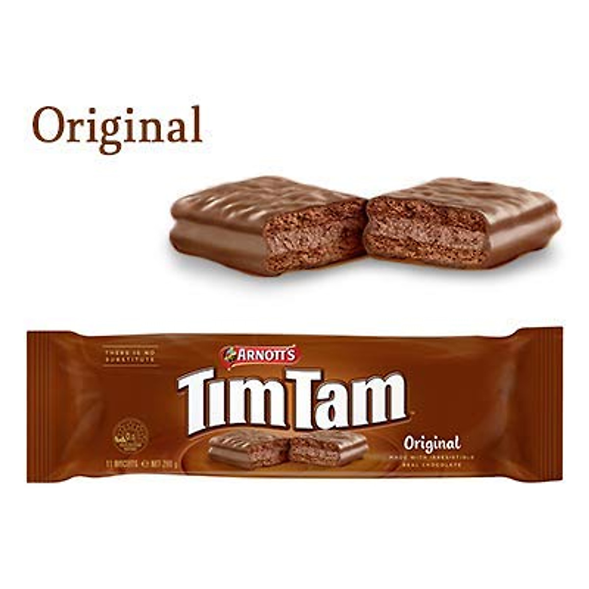 Arnott's Tim Tam | Full Size | Made in Australia | Choose Your Flavor (2 Pack) (Original Chocolate) Thank you for using our service