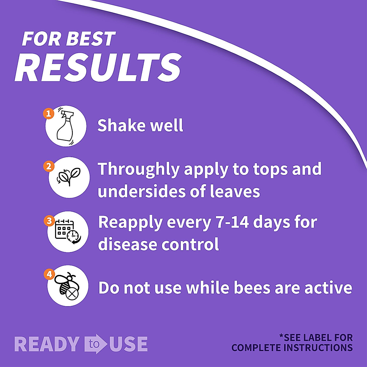 Bonide Rose Shield Spray, 64 oz Ready-to-Use, Insect and Disease Protection for Roses, Flowers and Ornamentals