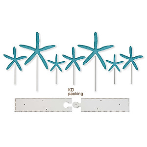 SAILINGSTORY Starfish Decor Coastal Beach Decorations for Home Beach Bathroom Decor Nautical Ocean Decor Large