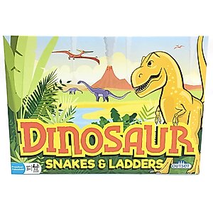 Outset Media Dinosaur Snakes and Ladders Game