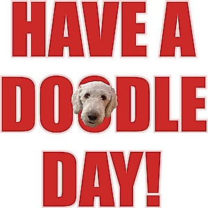 CafePress Doodle Day Goldendoodle Mug Ceramic Coffee Mug, Tea Cup 11 oz