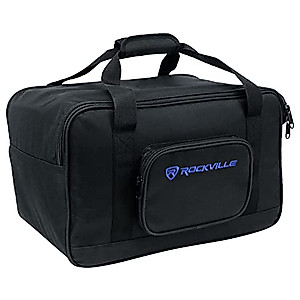 Rockville TB8 Padded Speaker Bag Carry Case for 8" DJ PA Speakers+Stand