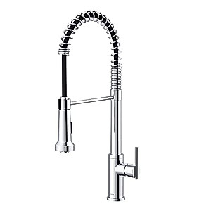 Parma 1H Pre-Rinse Pull-Down Kitchen Faucet 1.75gpm Chrome